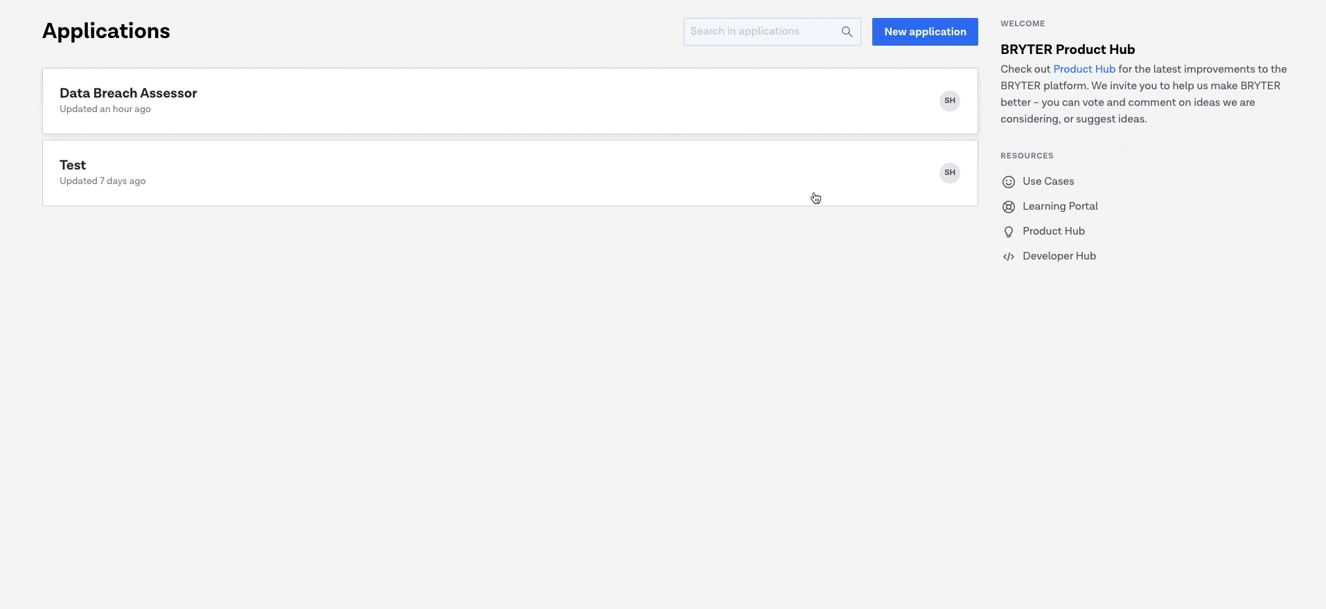 Introduction To Applications Bryter Help Center