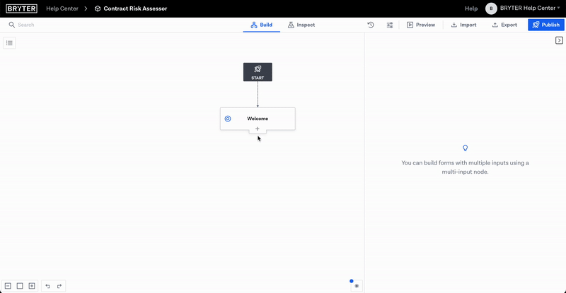 Introduction to Input nodes – BRYTER | Help Center